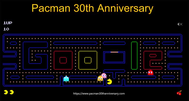 Pac-Man 30th Anniversary | Play Pac man games Online for free!